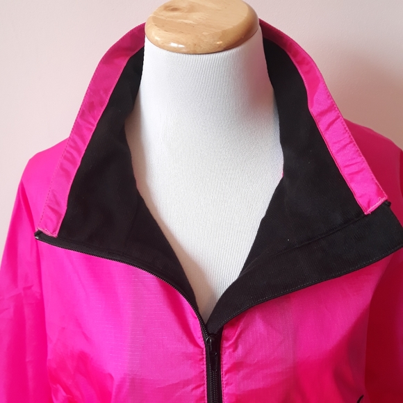 Speedo | Jackets & Coats | Speedo Vintage 9s Hot Pink Windbreaker ...